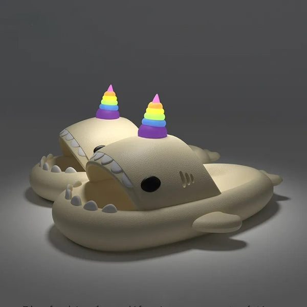 comfysharks™ — the shark slides made for comfort and style